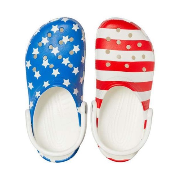 CROCS | Shoes | American Flag Usa Crocs | Poshmark